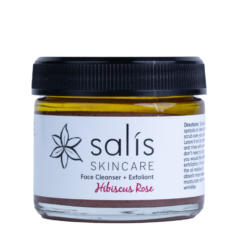 Hibiscus Rose Salt Scrub – salisskincare